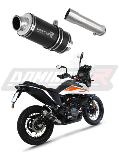 KTM 390 Adventure 2020 - 2024 Silenciador Escape GP1 NEGRO + dB killer ...